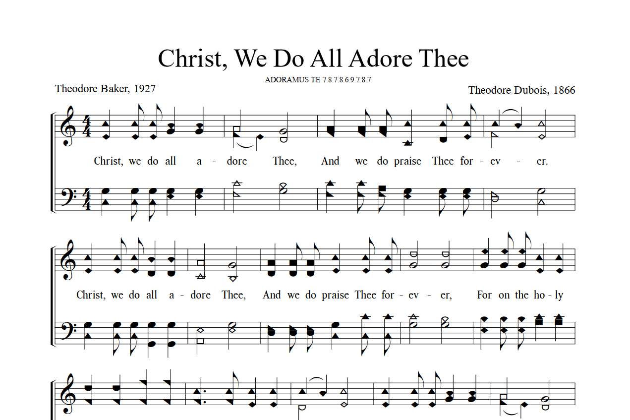 Theodore Baker - Hymntide