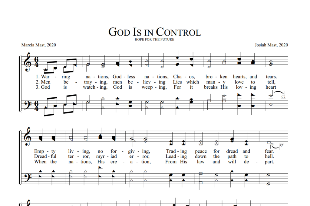 Marcia Mast - Hymntide