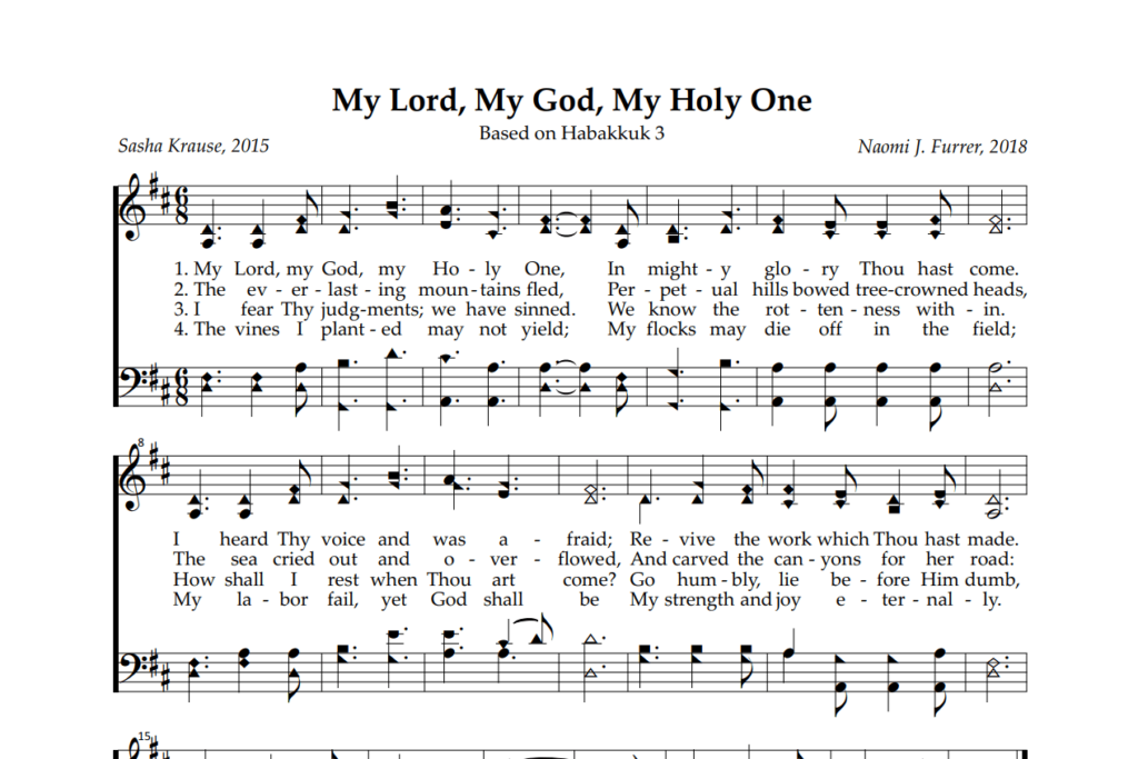 Naomi J. Furrer - Hymntide