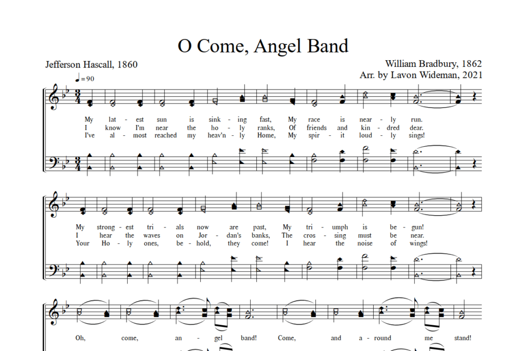 Unofficial group - Hymntide