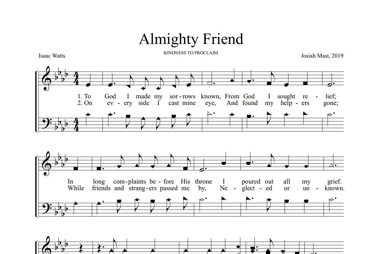 Isaac Watts – Hymntide